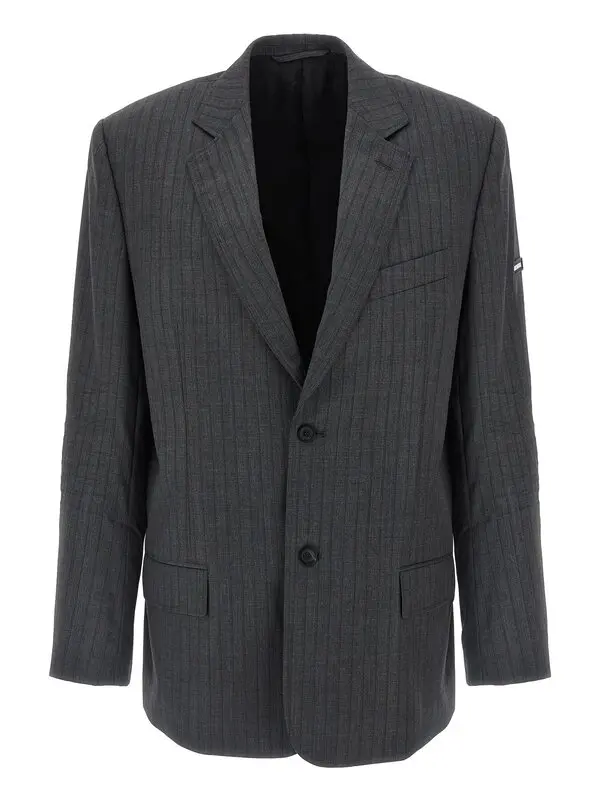 Balenciaga Wool Blazer - Gray