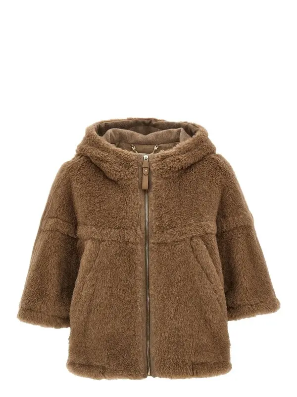 Max Mara Petalo4' Cape - Brown