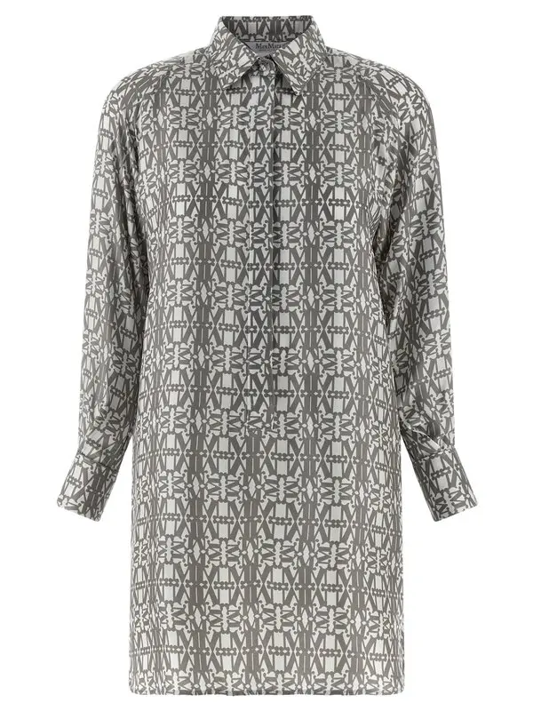 Max Mara Grembo' Mini Dress - Gray