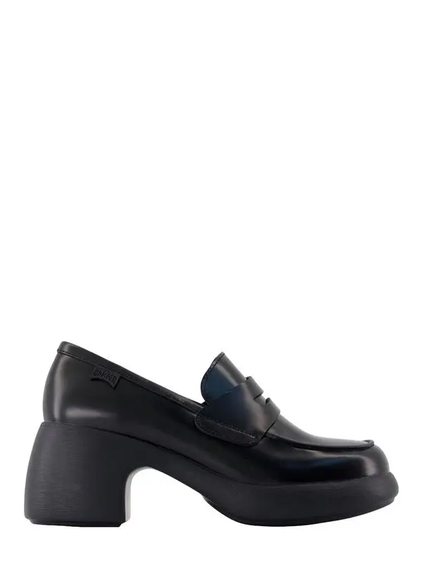 Camper Thelma Ii Leather Loafers - Black