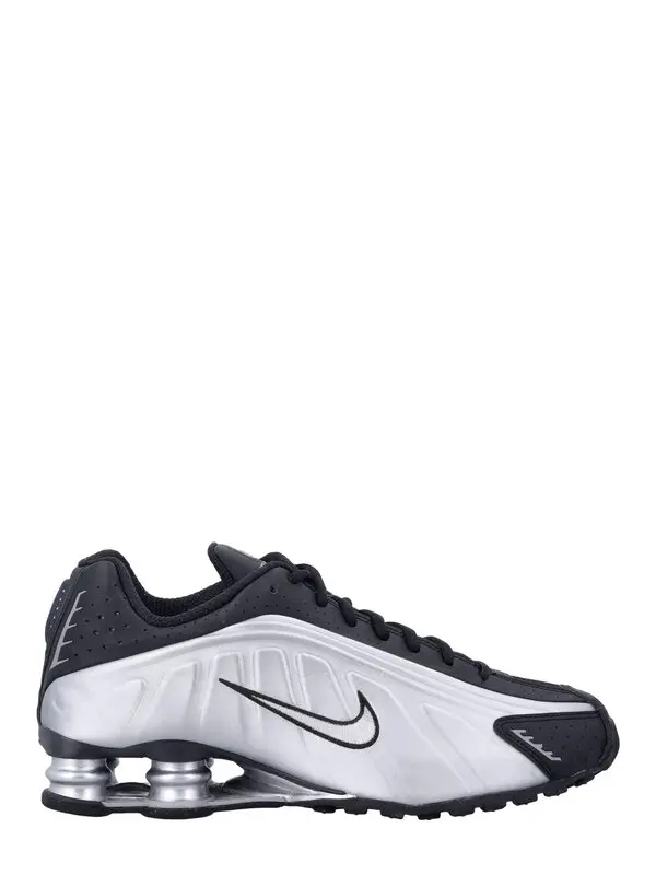 Nike Shox R4 Sneakers - Metallic Silver