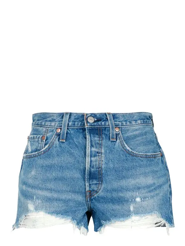 LEVI'S Denim Shorts - Denim Medio