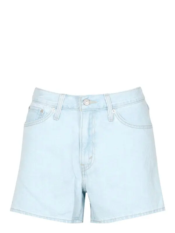 LEVI'S High-waisted Denim Shorts - Blue