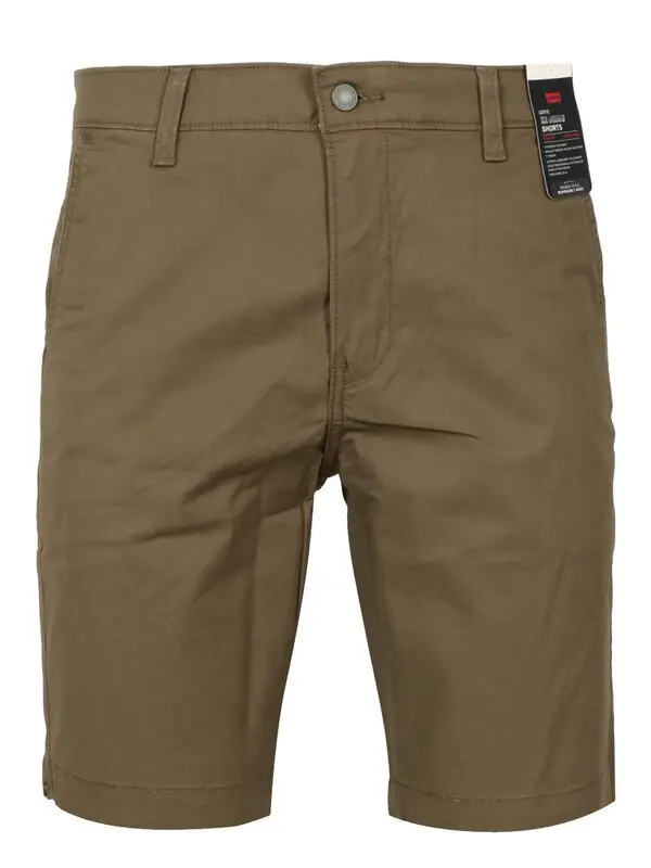 LEVI'S Cotton Shorts - Verde Oliva