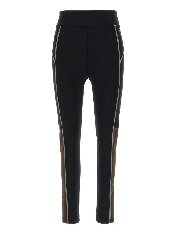 Fendi Color Block' Leggings - Black