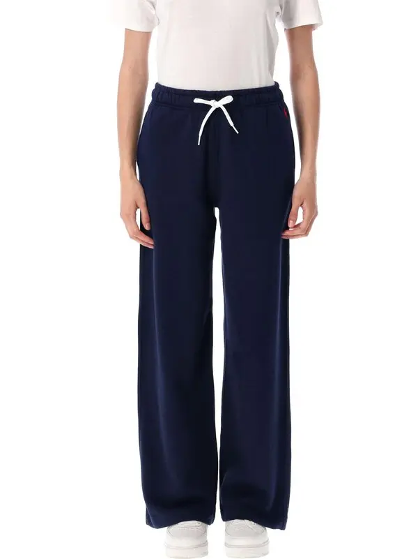Polo Ralph Lauren Wide-leg Track Pants - Cruise Navy