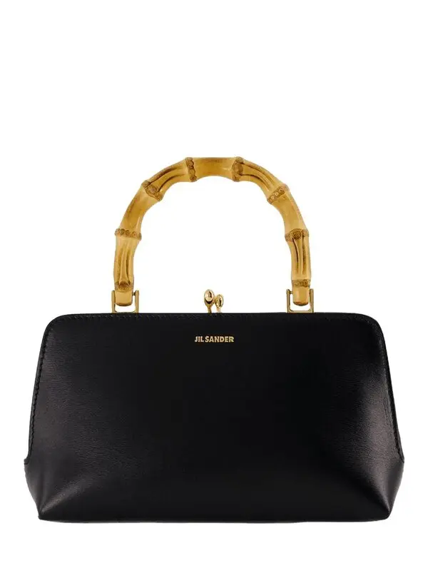 JIL SANDER Hobo Goji Mini Bag - Black