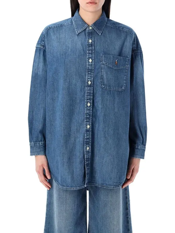 Polo Ralph Lauren Denim Overshirt - Blue