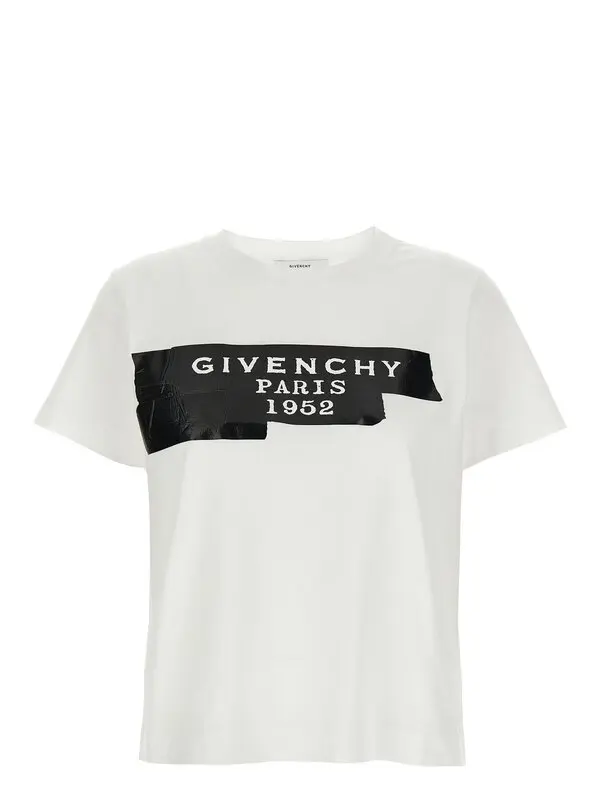 Givenchy Tape T-shirt - White/black