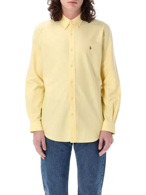 Polo Ralph Lauren T Shirts And Polos - Yellow Oxford