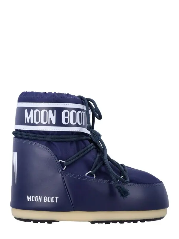 Moon Boot Icon Low Flat Shoes - Blue