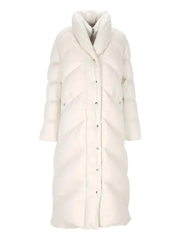 Add Padded Coat - White
