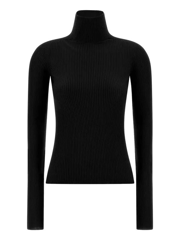 Sportmax Niagara Turtleneck Sweater - Black