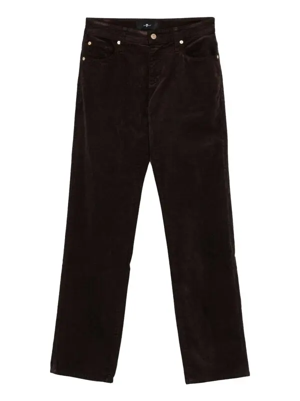 SEVEN Corduroy Five-pocket Jeans - Brown