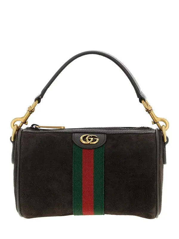 Gucci Ophidia Mini Handbag - Brown