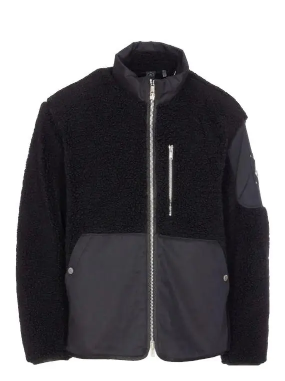 Moose Knuckles Saglek Zip Up Jacket - Black