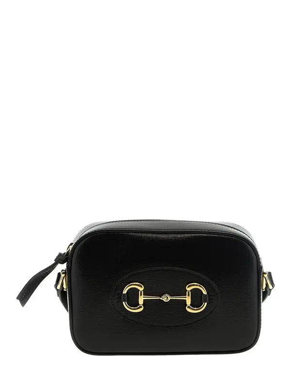 Gucci Horsebit 1955 Small Crossbody Bag - Black