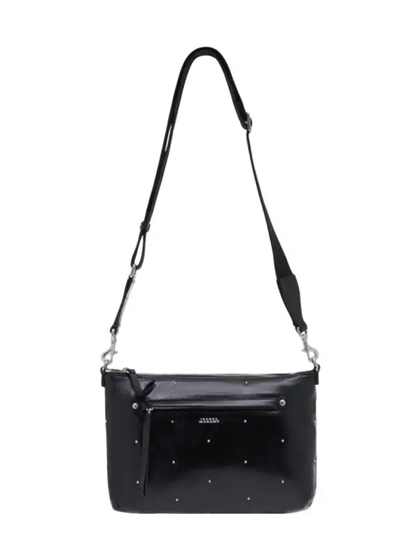 Isabel Marant Nessah Gd Shoulder Bag - Black