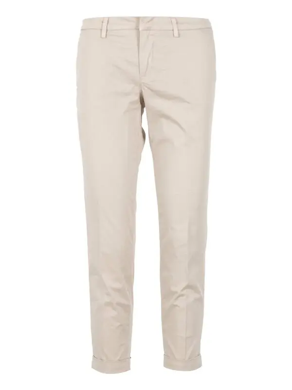 FAY Capri Chino Trousers - Beige