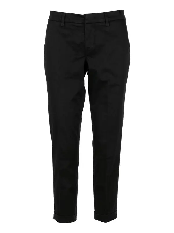 FAY Capri Chino Trousers - Black