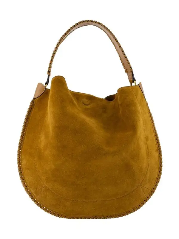 Isabel Marant Étoile Oskan Soft Leather Purse - Brown