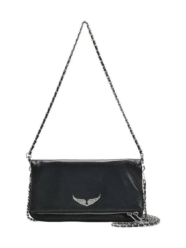 Zadig&Voltaire Rock Hobo Bag Leather - Black