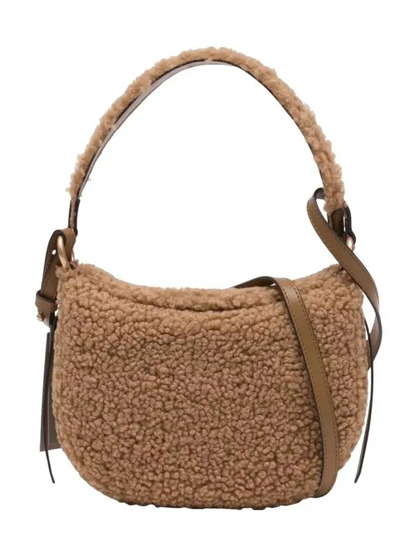 Vanessa Bruno Mini Daily Shoulder Bag - Brown