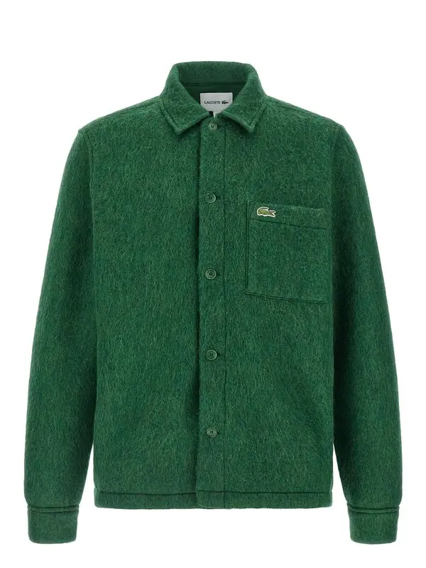 Lacoste Felt Overshirt - Green