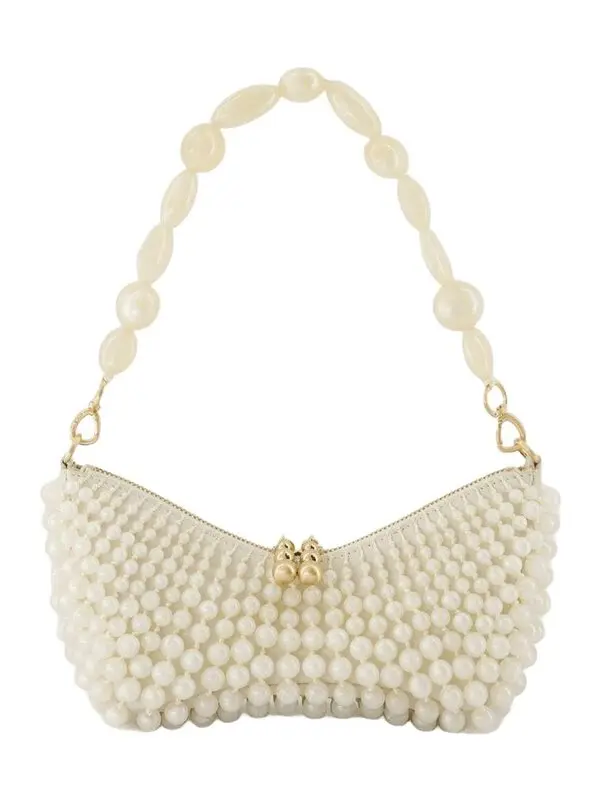 Cult Gaia Mercier Clutch - Ivory