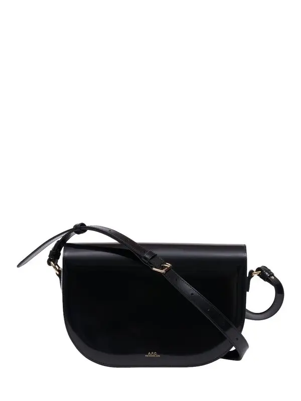 A.p.c. Le B Side Shoulder Bag - Black