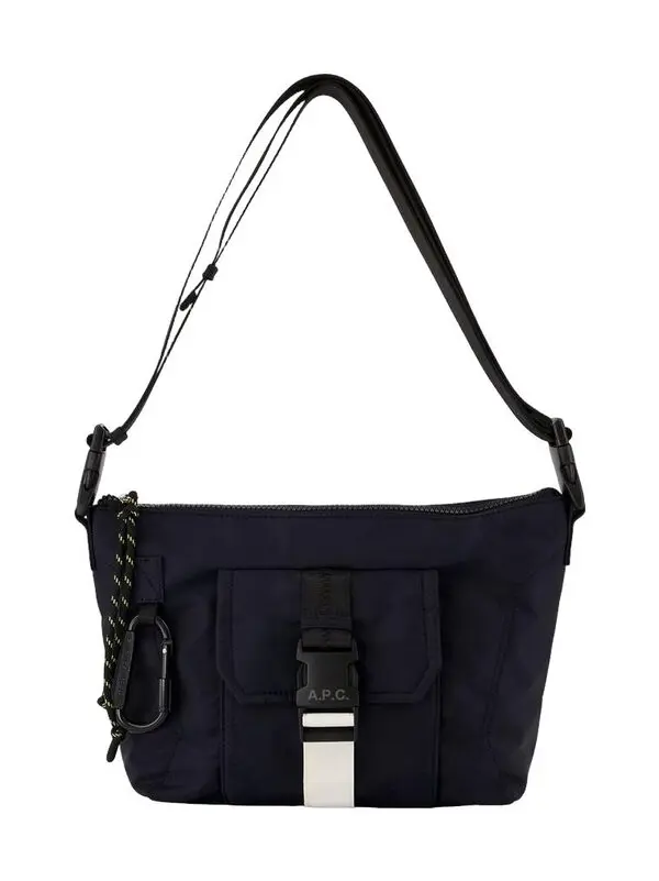 A.p.c. Trek Crossbody Nylon Bag - Blue