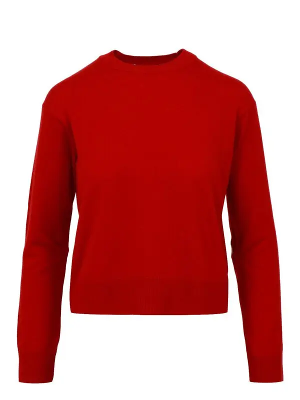 Max Mara Pure Wool Sweater - Red