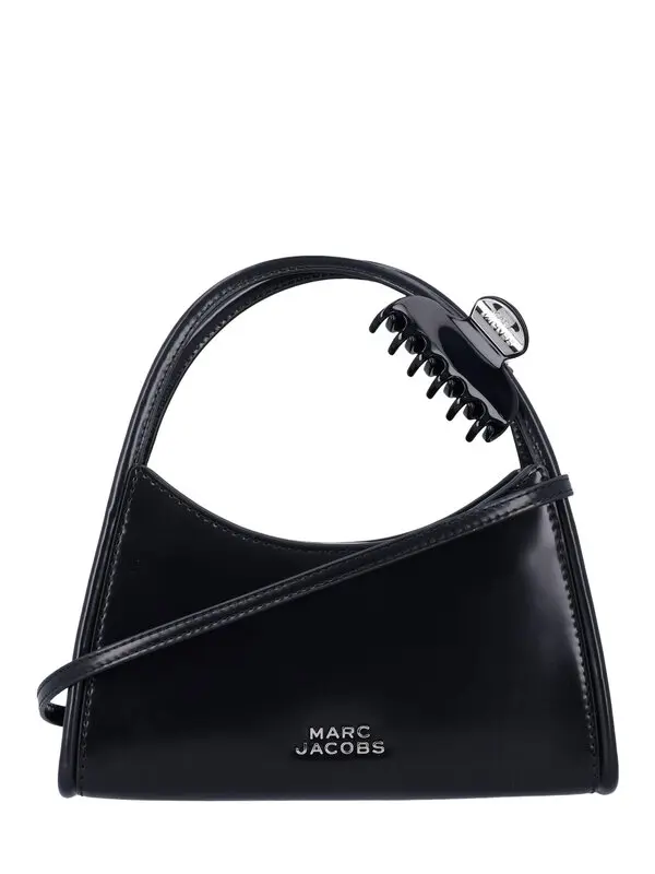 Marc Jacobs Glam Claw Clip Crossbody Bag - Black