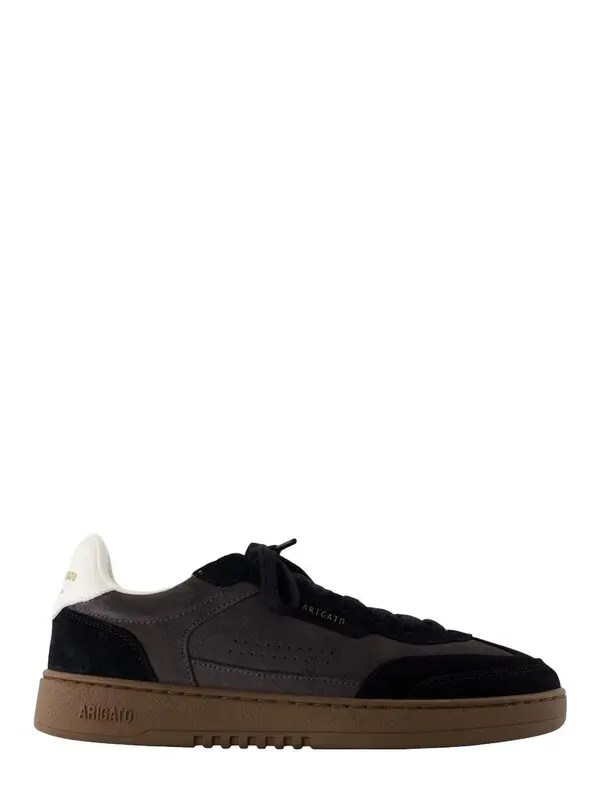 Axel Arigato Dice T Toe Leather Sneakers - Black