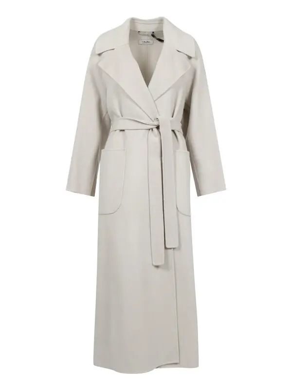 Max Mara Pure Wool Coat - Ivory
