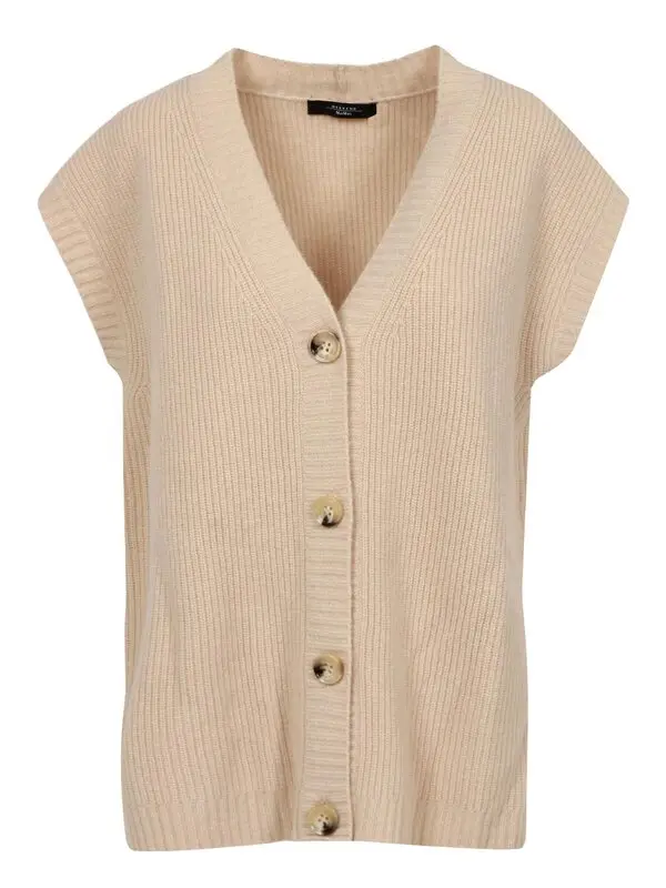 Max Mara Wool Knitwear - Beige