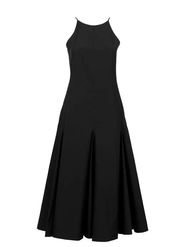Sportmax Sleeveless Poplin Dress - Black
