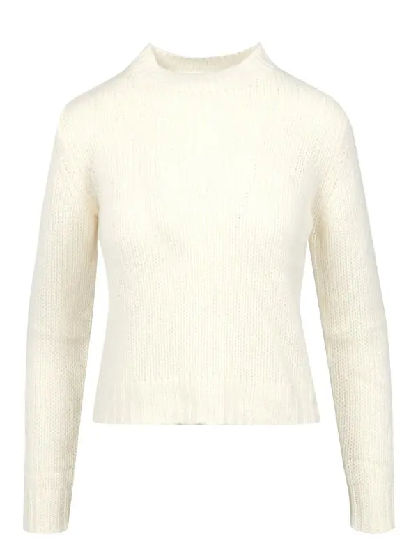 Max Mara Cashmere Knit Sweater - Cream