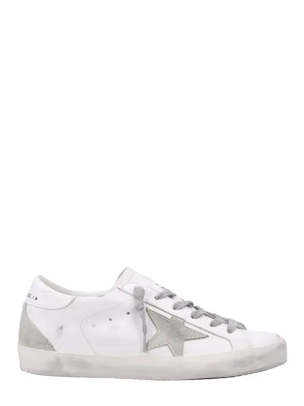 GOLDEN GOOSE Super-star Bio Sneakers - White/ice