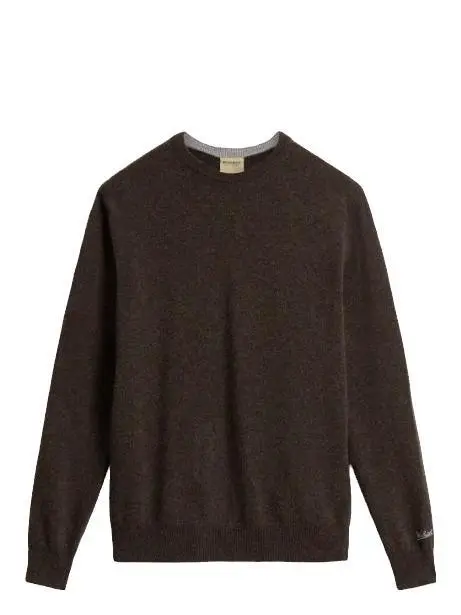 Woolrich Lambswool Crewneck Pullover - Brown