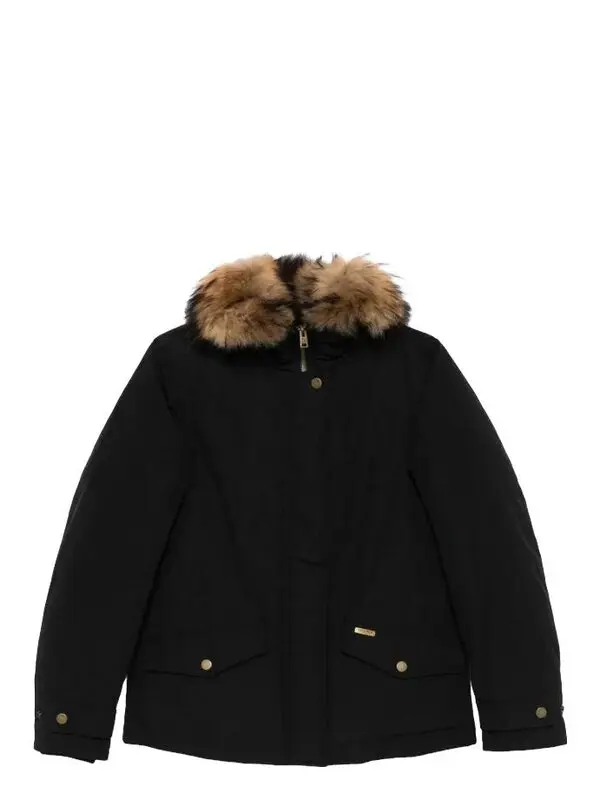 Woolrich Grace Fur Jacket - Black