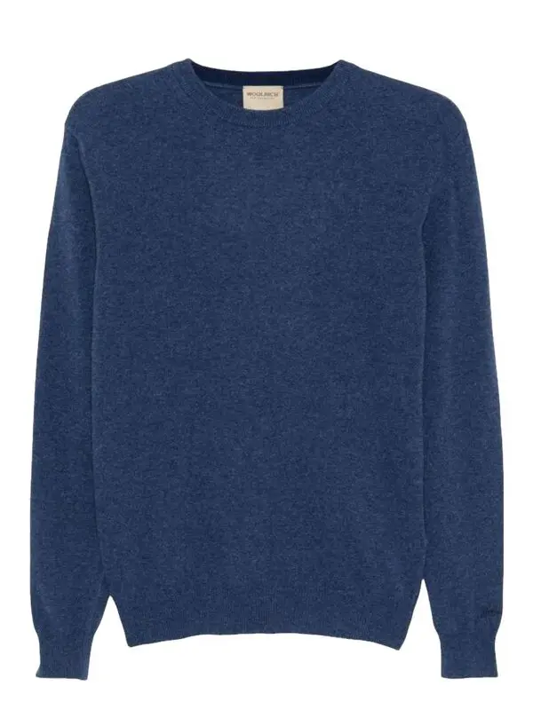 Woolrich Lambswool Crewneck - Blue