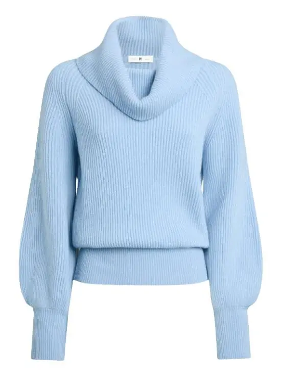 PT TORINO Wool And Cashmere Knit Sweater - Light Blue