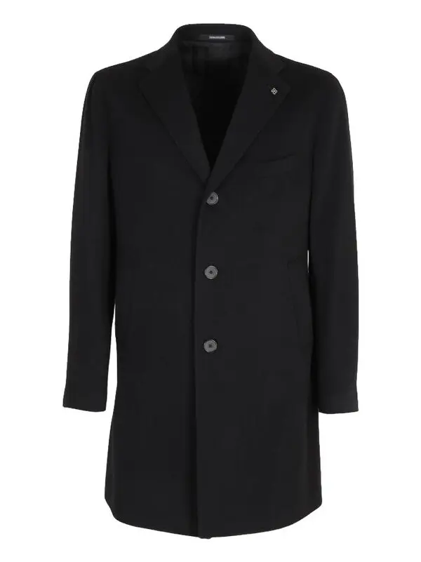 Tagliatore Bruce Unlined Coat - Black