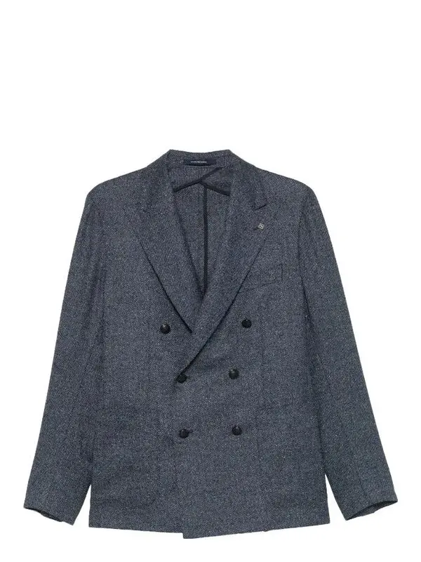 Tagliatore Double-breasted Blazer - Blue
