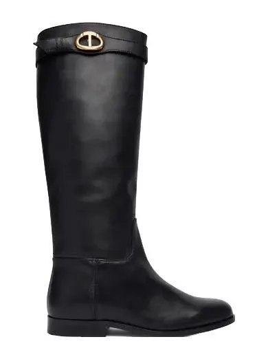 Twin-set High Boot - Black