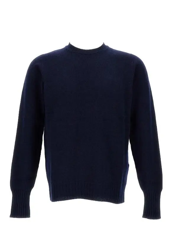 DRUMOHR Crew Neck Sweater - Blue