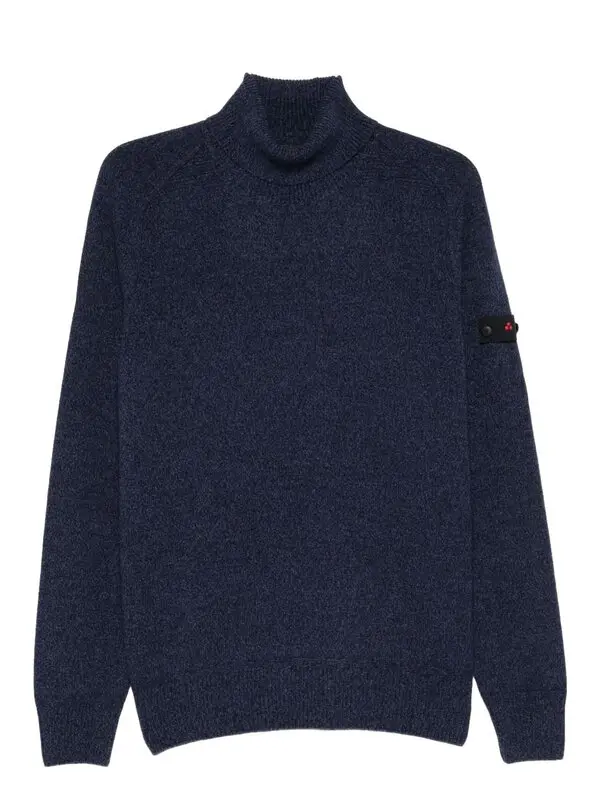 Peuterey Roll Neck Sweater - Blue