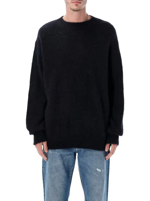 ROLD SKOV Alpaca And Mohair-blend Sweater - Black