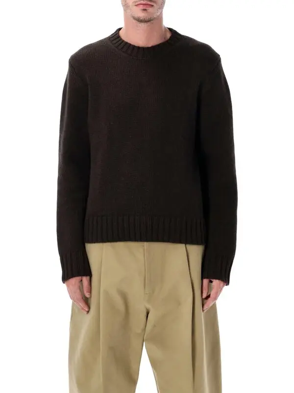 Studio Nicholson Cree Sweater - Espresso Brown